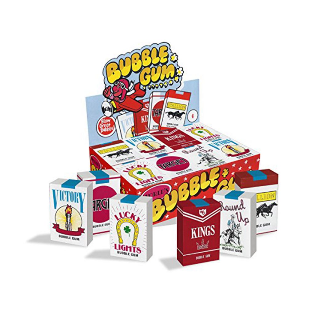 Bubble Gum Cigarettes - Van Holten's Chocolates