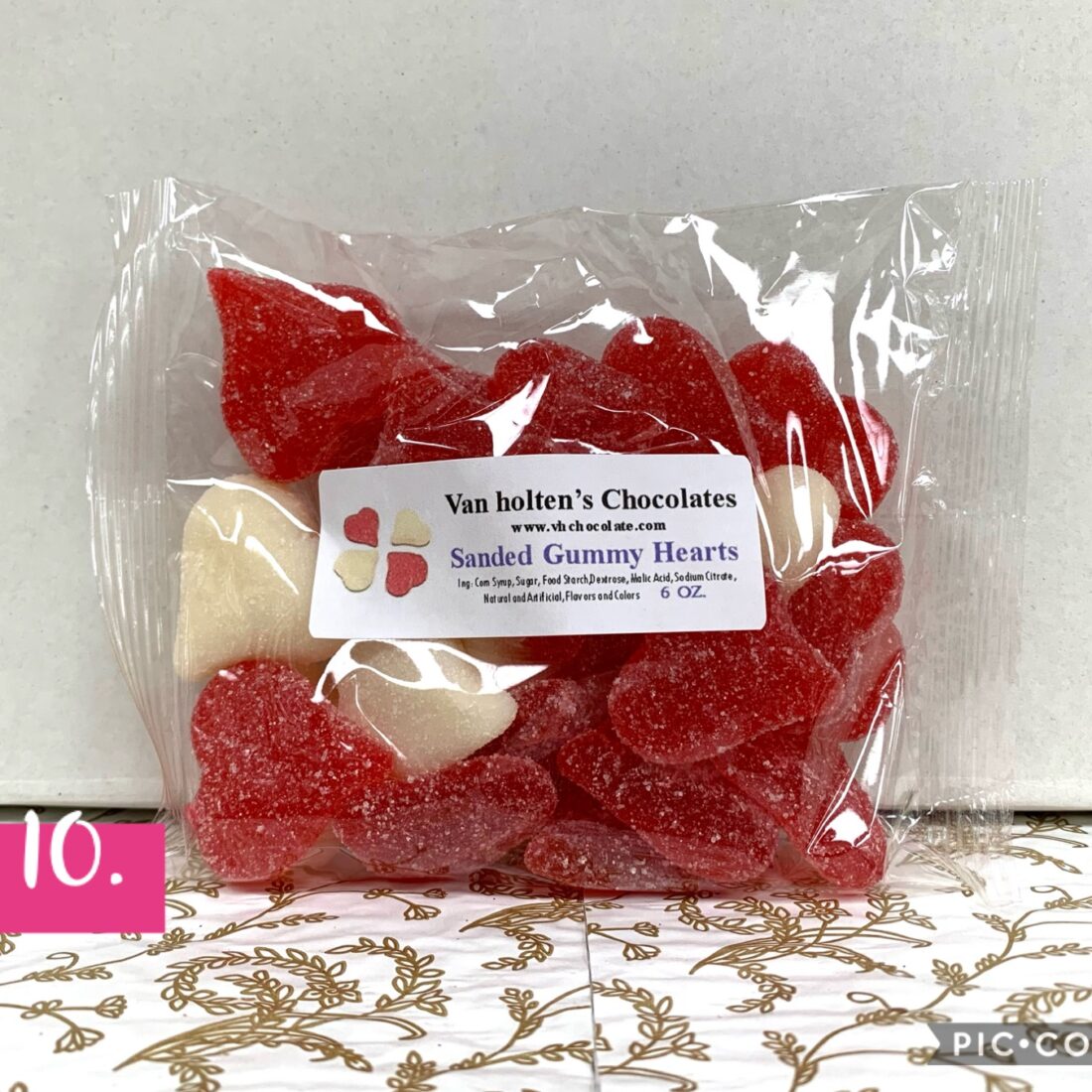 Valentine bagged Candy - Van Holten's Chocolates
